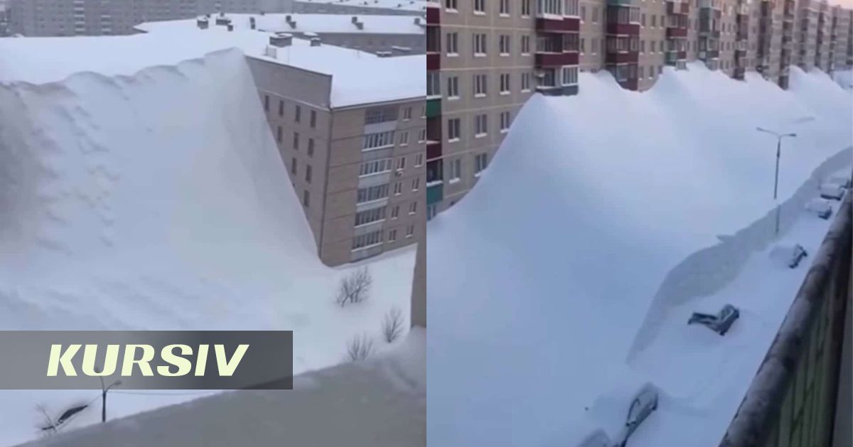 Kamchatka snowdrifts go viral, some exaggerated by AI